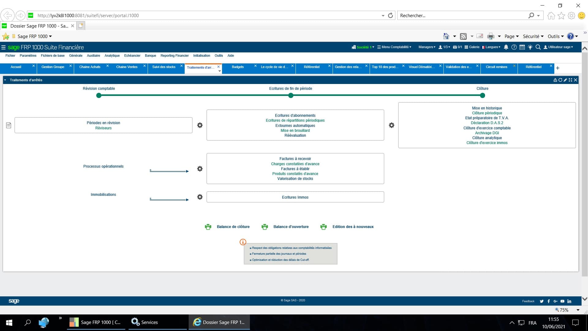 Logiciel Sage FRP 1000 Comptabilité - AXE Informatique